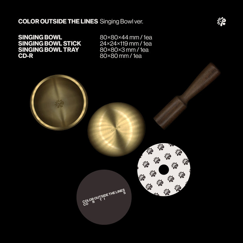 COLOR OUTSIDE THE LINES (Singing Bowl ver.) - CORTIS OFFICIAL STORE