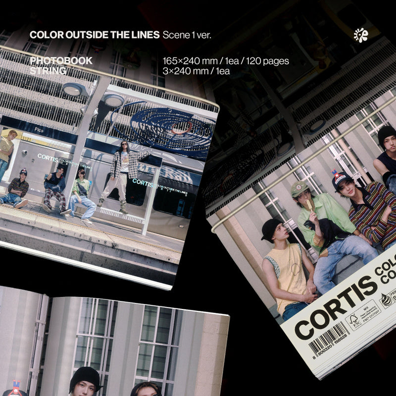 COLOR OUTSIDE THE LINES (Scene 1 ver.) - CORTIS OFFICIAL STORE